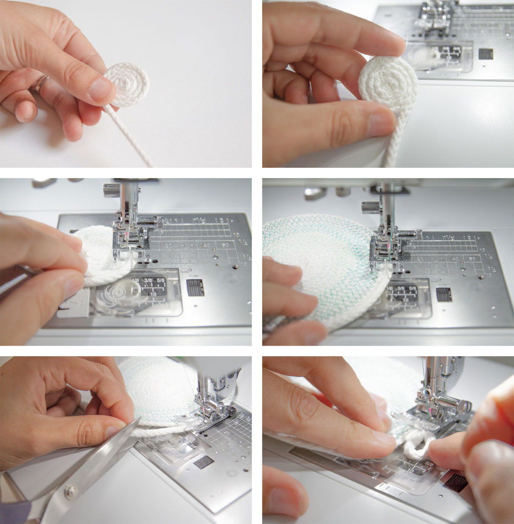 Ombre Rope Coasters - YES! we made this