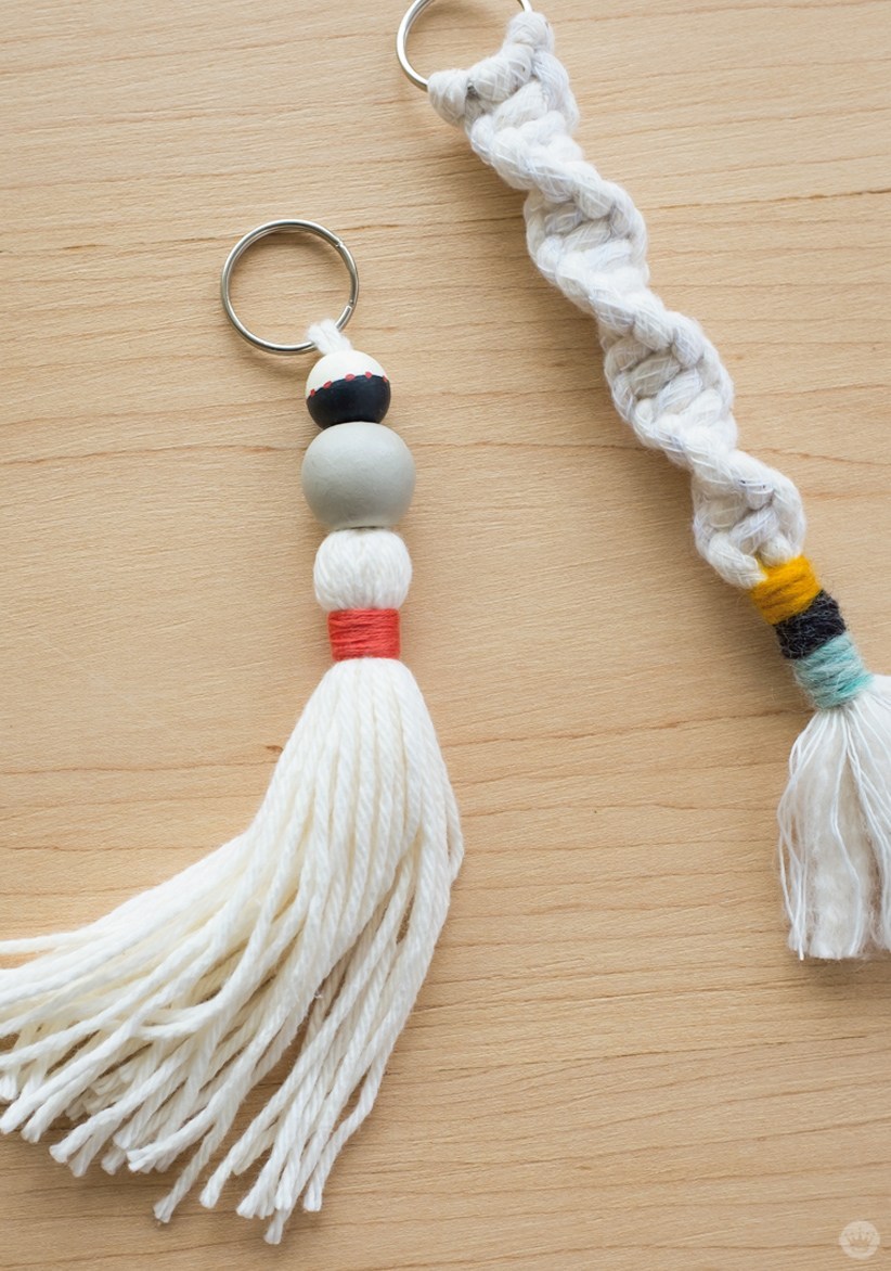 How to make a keychain - 10 DIY ideas to try - YES! we made this