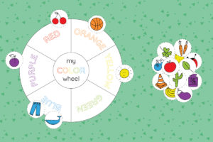 Color Wheel Game for Kids - Printable PDF - YES! we made this