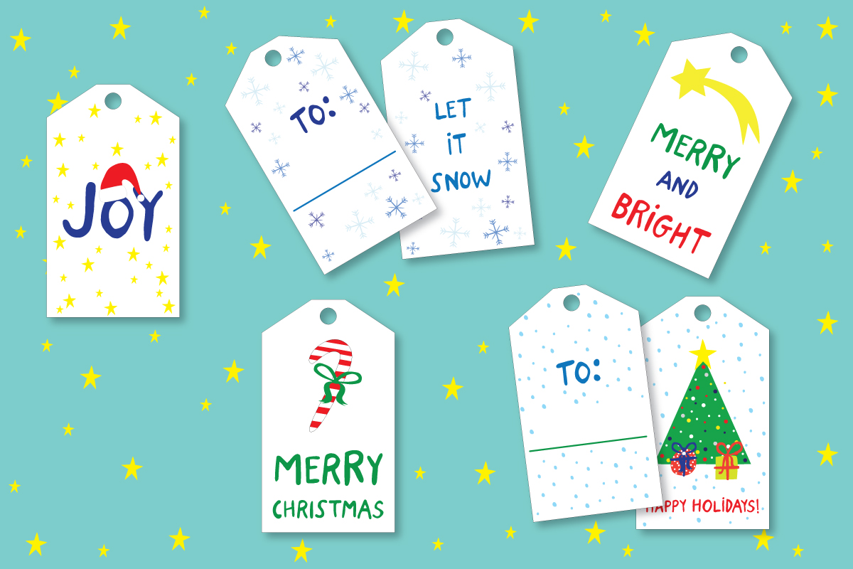 Christmas Gift Tags Printable - YES! we made this