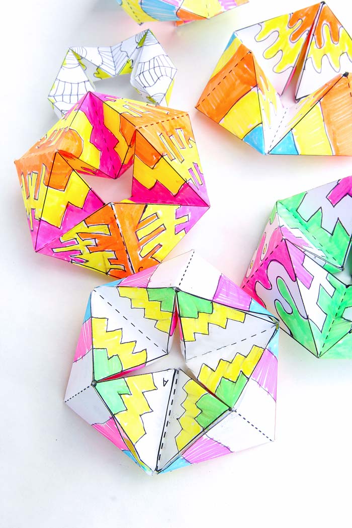 20+ Cool Kids Paper Crafts You Will Want to Make - YES! we made this