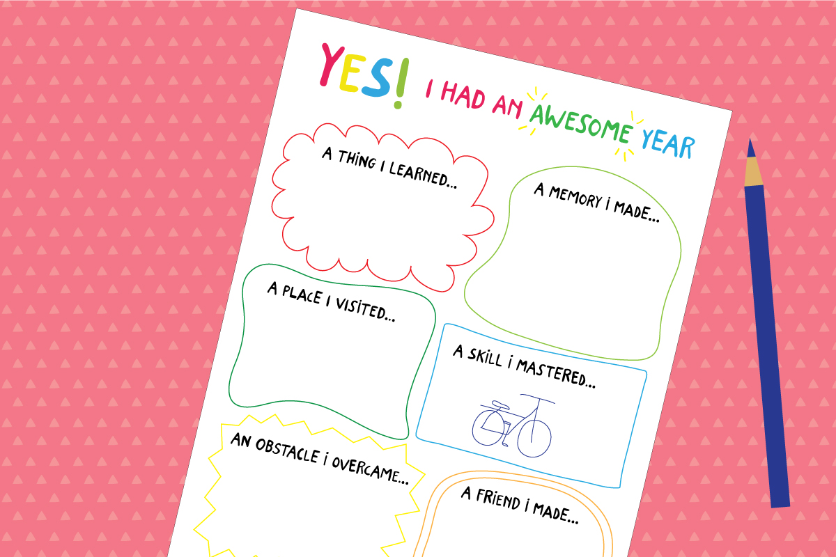 End-of-Year Activity: My Awesome Year - YES! we made this
